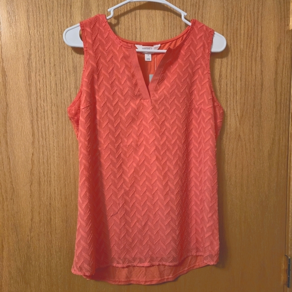 Market & Spruce | Tops | Nwt Market Spruce Ezide Textured Print Tank ...